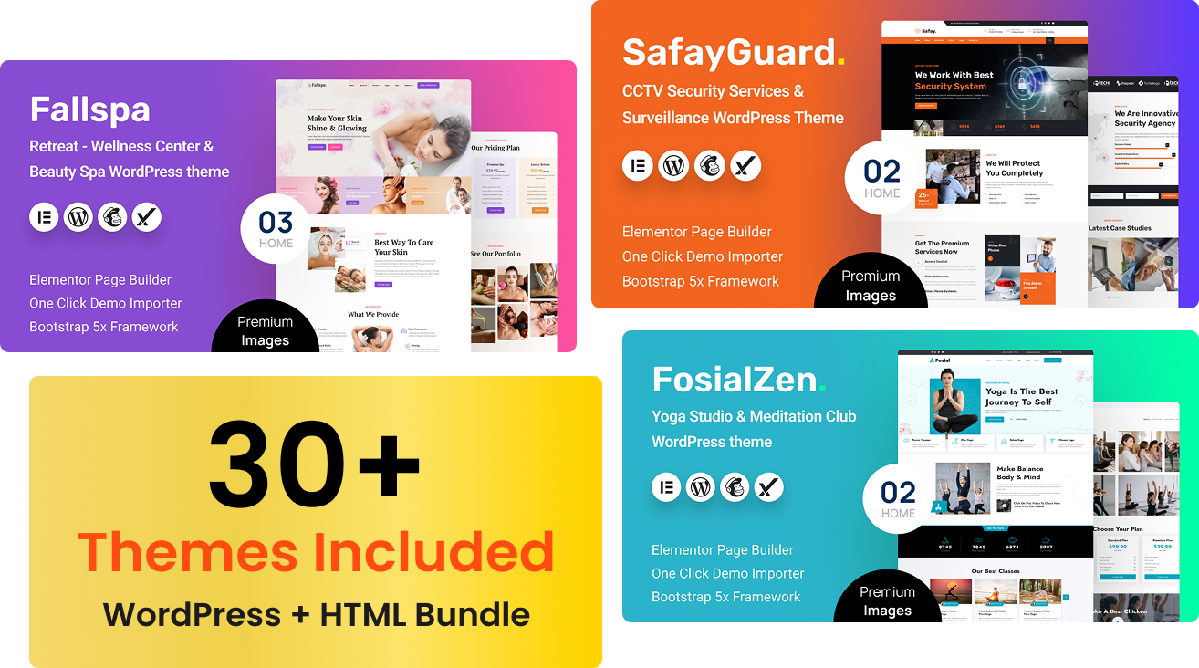 Wordpress Themes Bundle - Zcubethemes